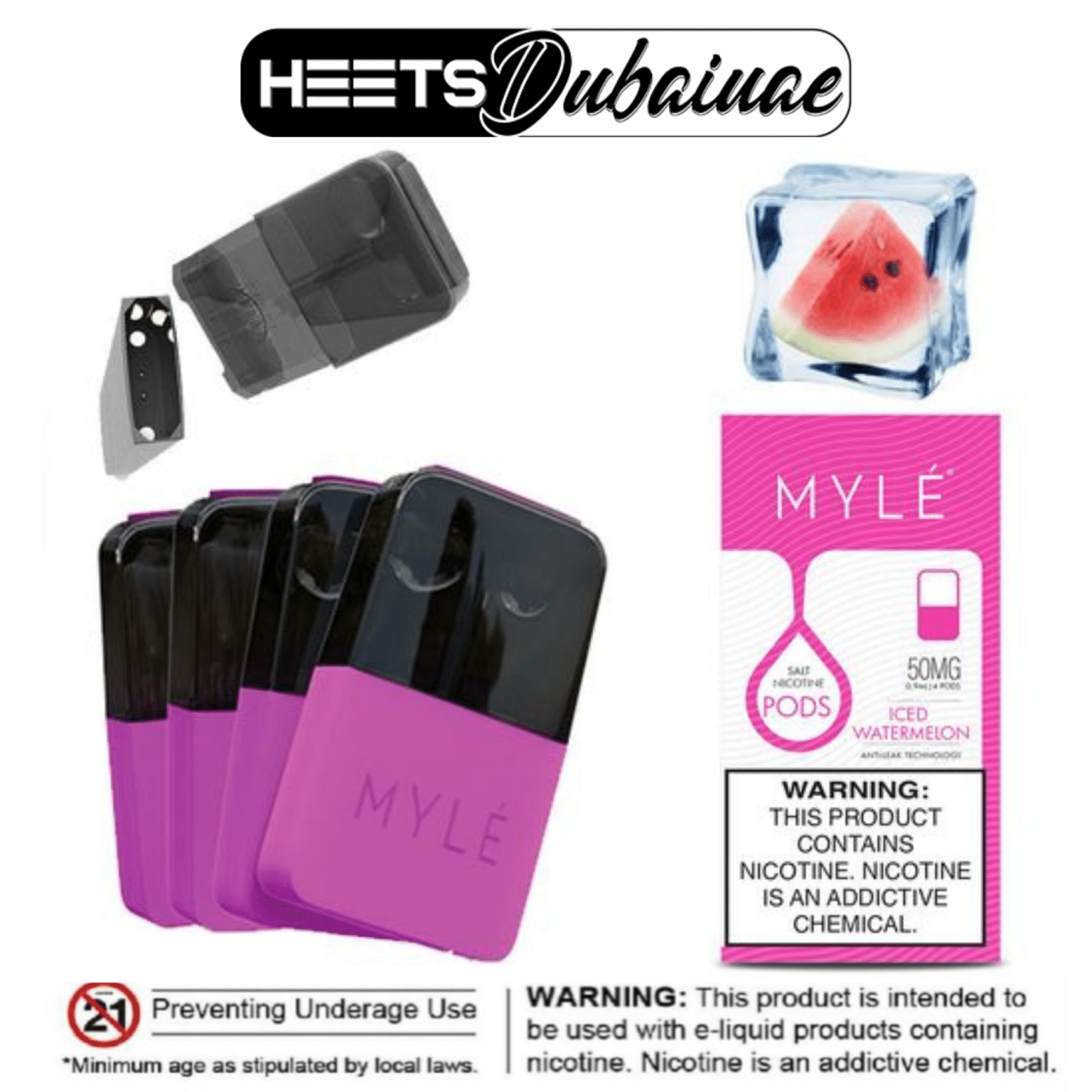 Best MYLE V4 Empty Pods in Dubai UAE