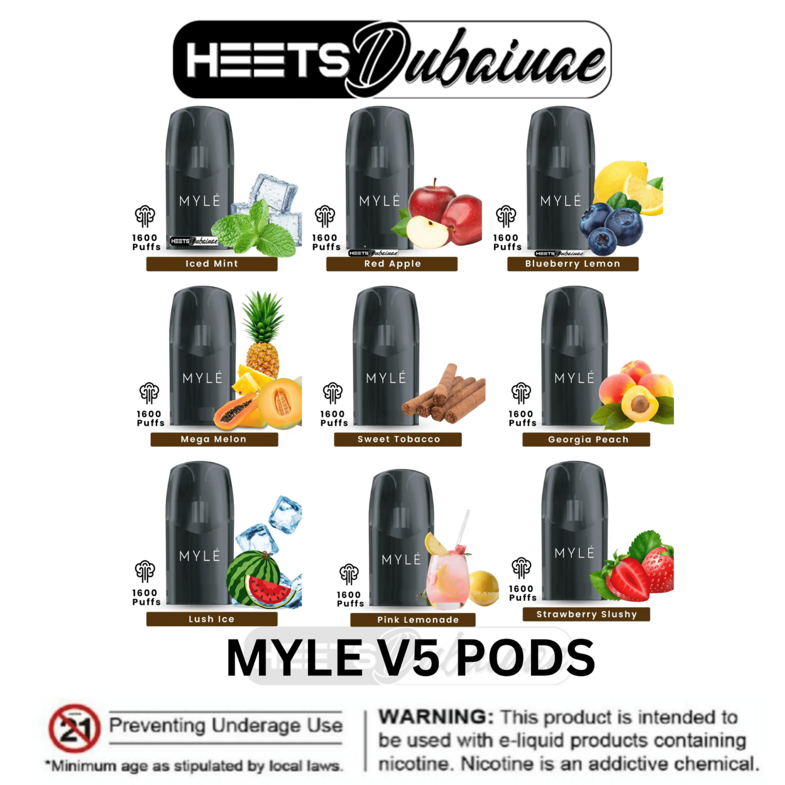 Best Myle V5 Meta Pods in Dubai UAE
