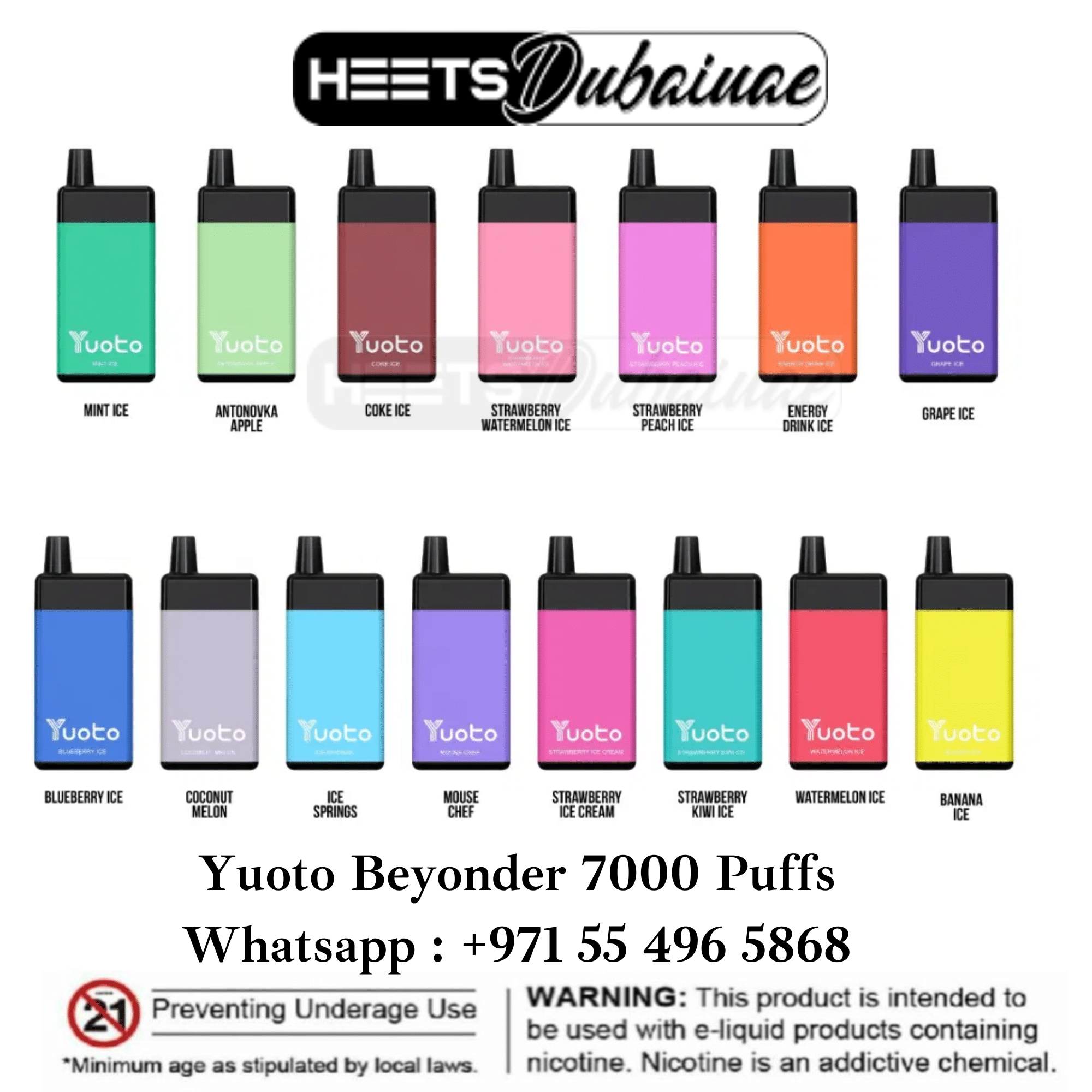 New Yuoto Switch Disposable Vape 3000 Puffs UAE - heetdubaiae