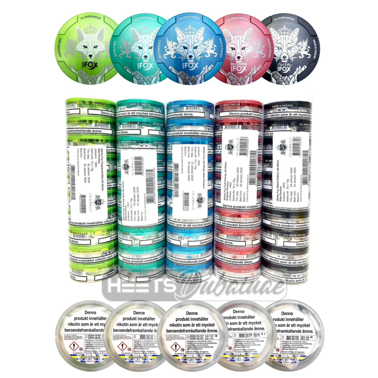 Best White Fox Nicotine Pouches/ Snus in Dubai UAE