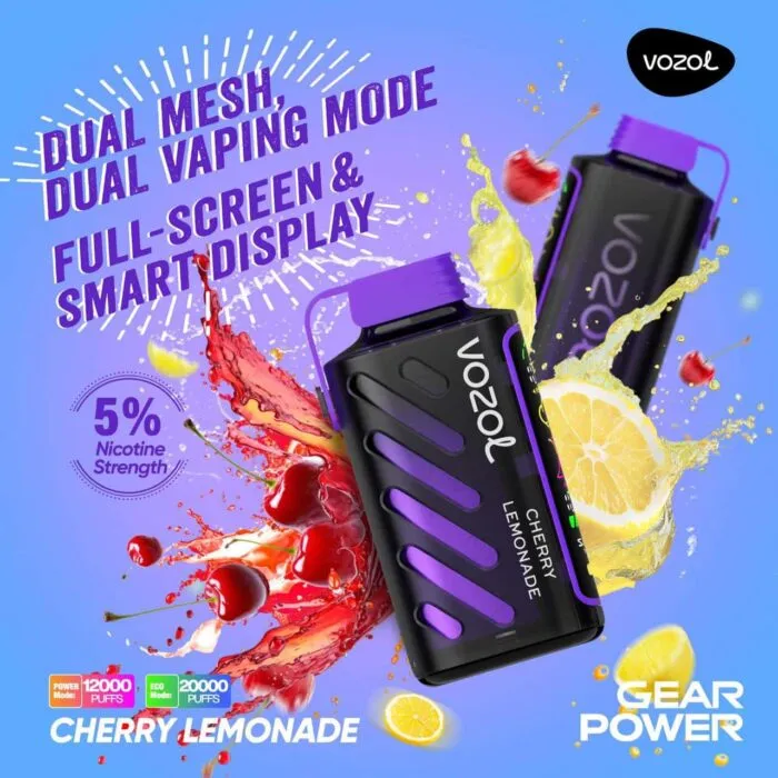 VOZOL Gear Power 20000 Puffs Disposable Vape Device in Dubai UAE